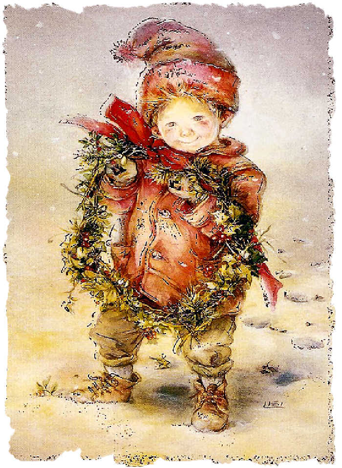 Ilustrador Lisi Martin Navidad Postales