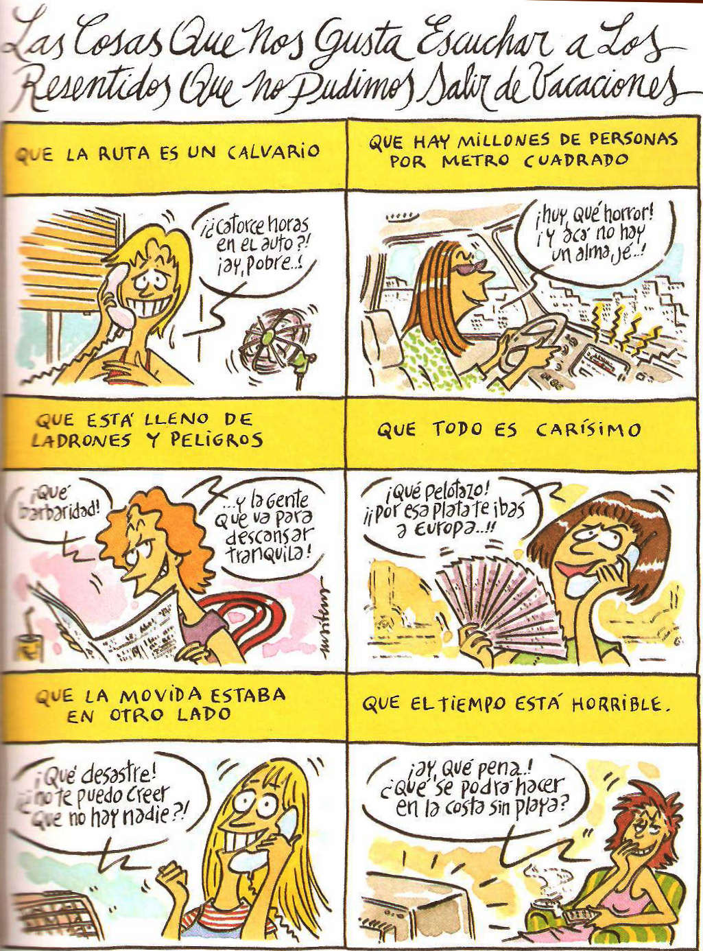 Mujeres Humor de Maitena