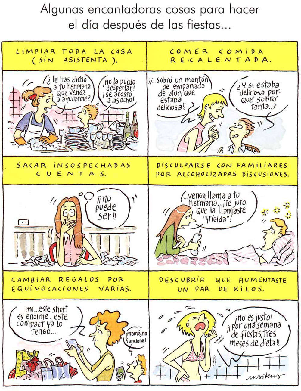 Mujeres Humor de Maitena